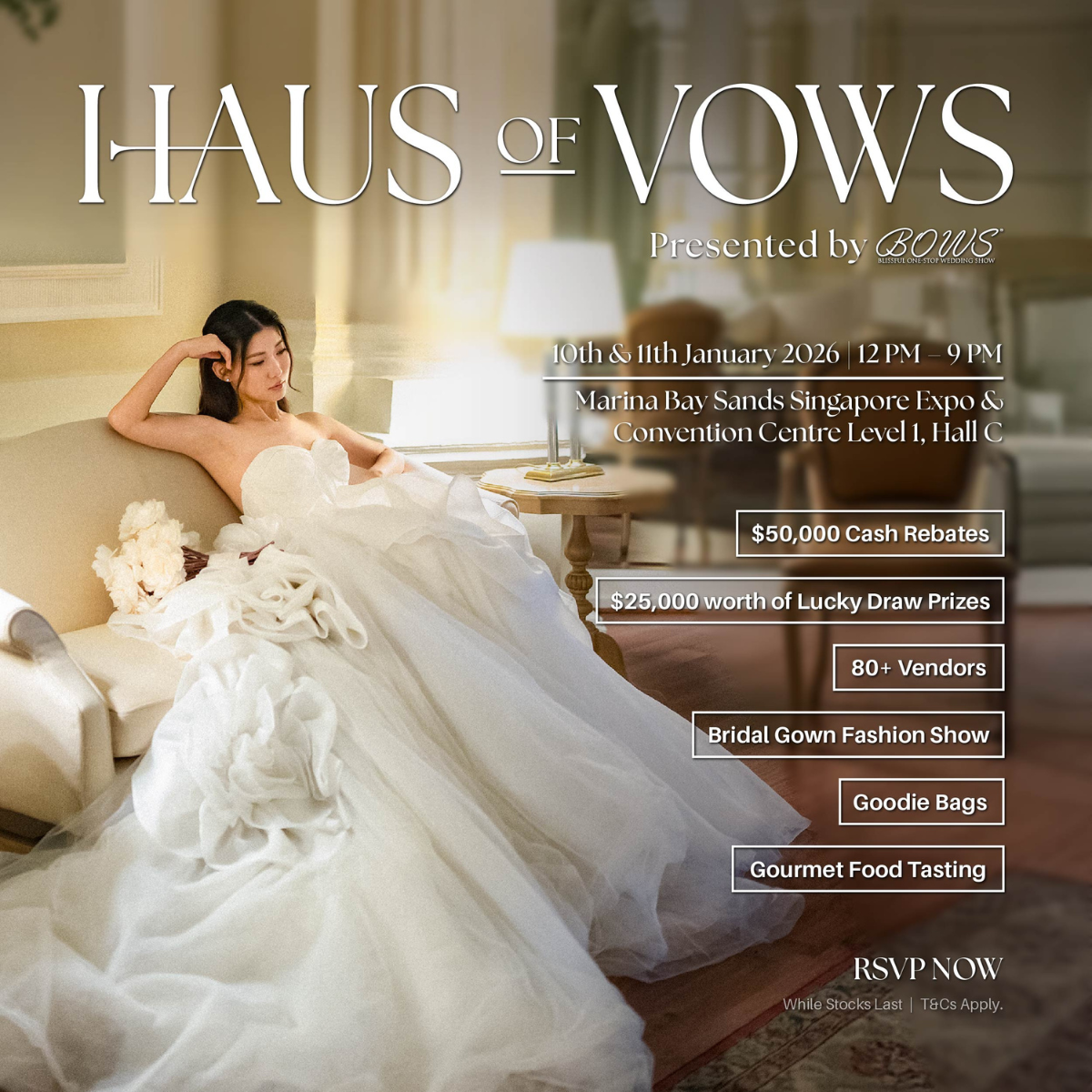 BOWS | Blissful One-Stop Wedding Show In Singapore